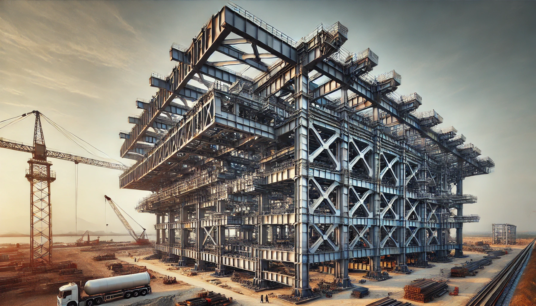 Heavy Steel Structures – Asimado Prefabrik